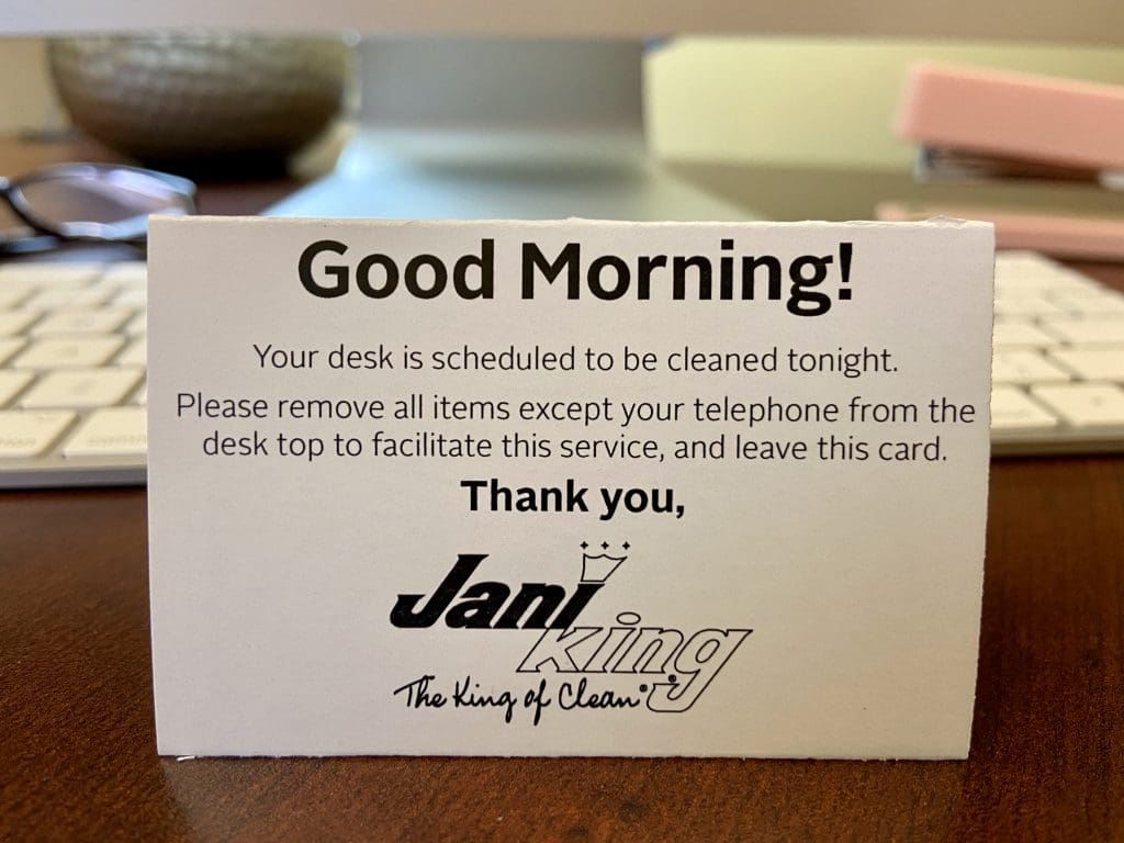 How to Make the Most of National Clean Your Desk Day - Jani-King