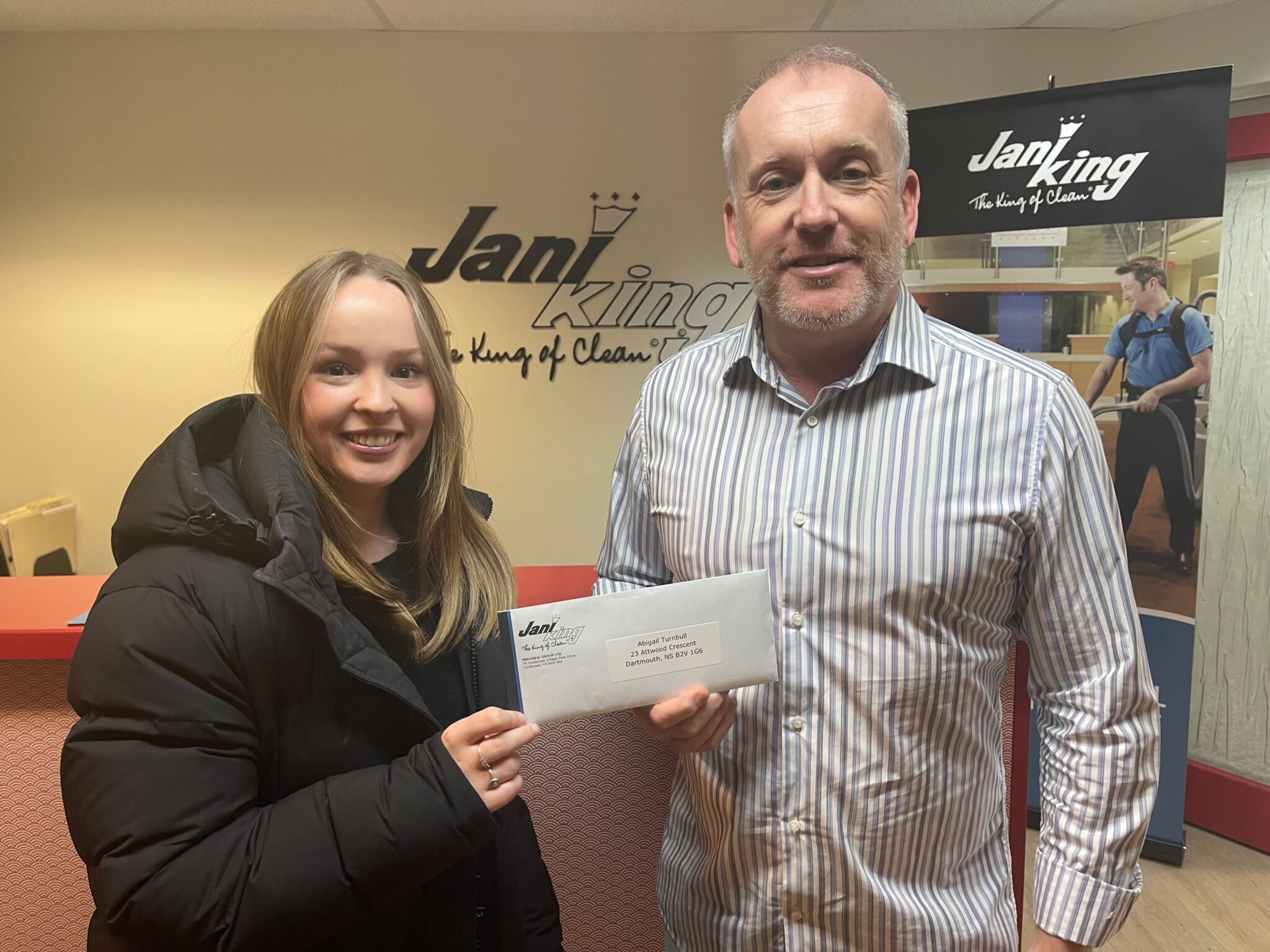 Jani-King of Nova Scotia Congratulates Three Recipients on their ...